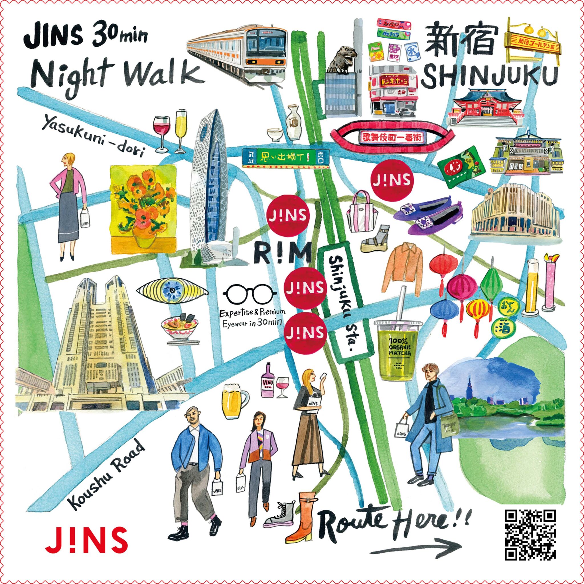 Shinjuku ↔︎ Hakone Travel Plans | Get Glasses in Shinjuku at JINS and ...
